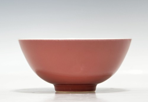 A Chinese Copper-Red Porcelain Bowl | eBay