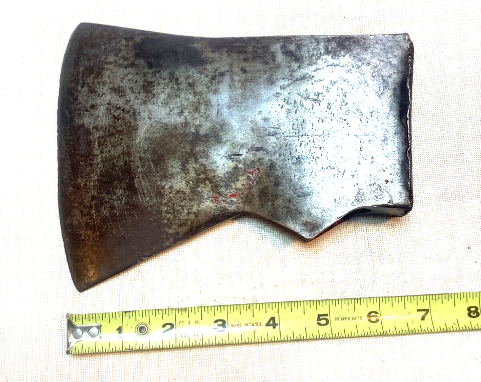 Vintage 3lb. 10oz. 6 ribbed eye axe head, used | eBay