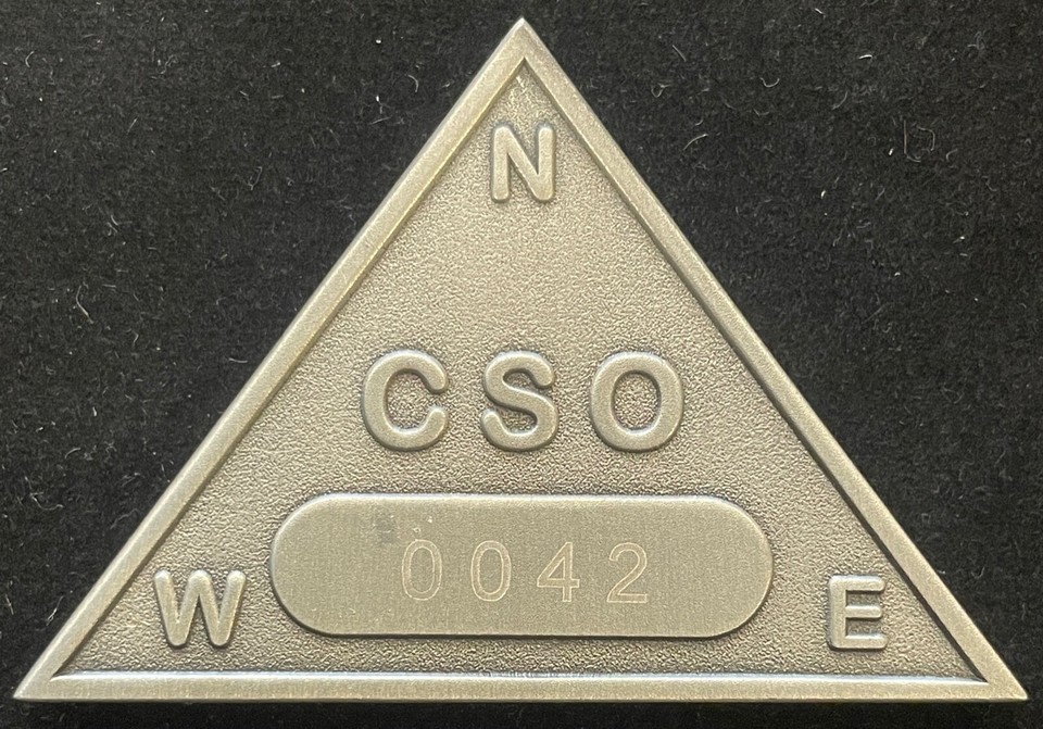 US Air Force CSO Combat Systems Officer AFSOC Serialized Challenge Coin ...