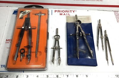 Alvin JET-BOW Compass No. 965 VK + PLUS Extra's - Drafting Machinist ...