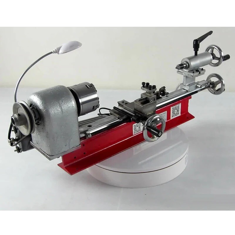 Mini Desktop Lathe/DIY Household Instrument Lathe Metal Watch ...