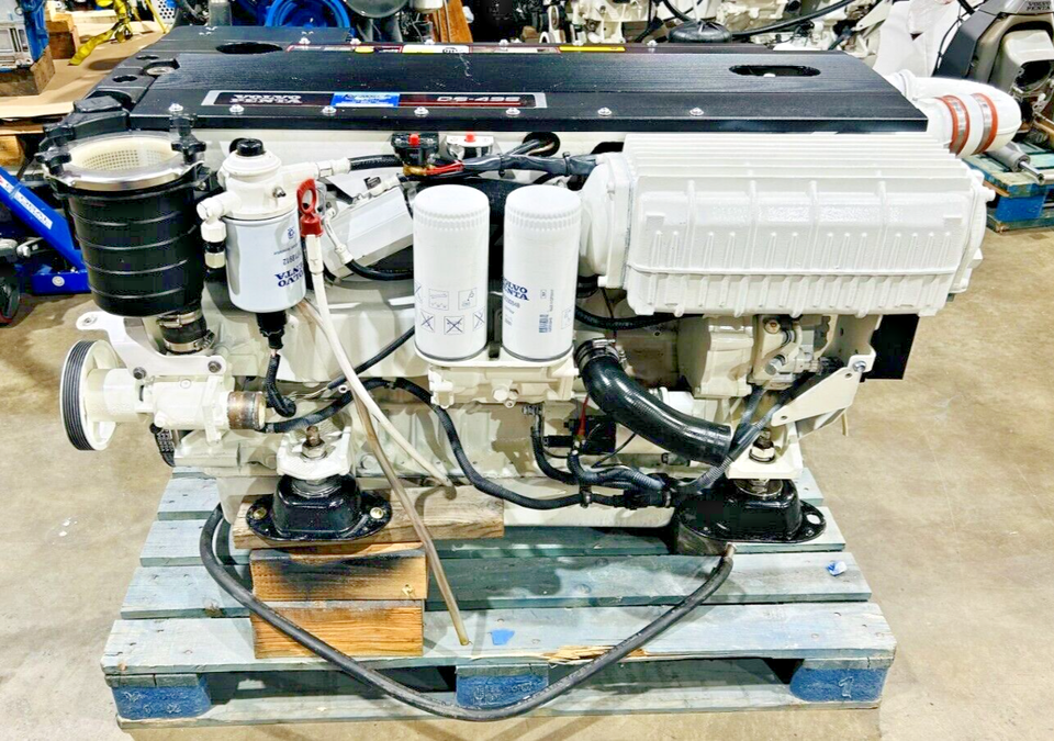 2008 VOLVO PENTA D6 435I-A (D6 435D-A IPS 600) ~ BOBTAIL DIESEL MARINE ...