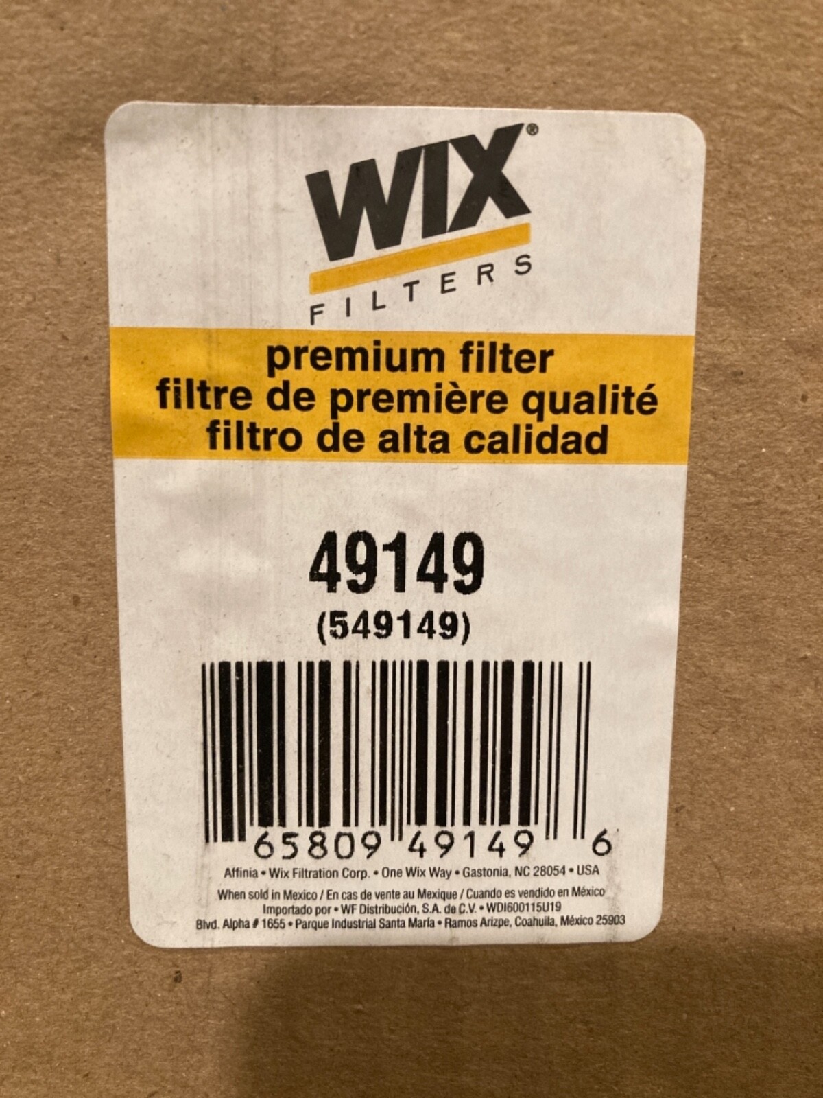 FLEETGUARD AF26125 - Air filter cross reference