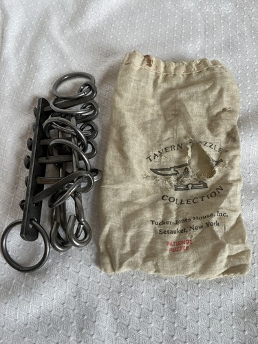 Tucker-Jones House Tavern Puzzle with Bag “Patience Puzzle” | eBay