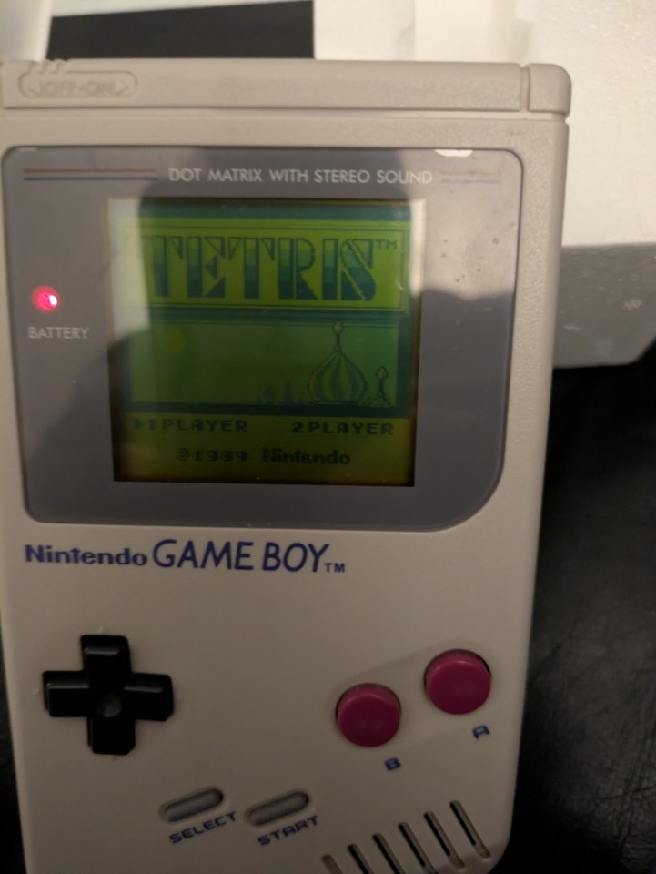 Nintendo GAMEBOY Mint Condition In Box with Instructions Plus 4 Games ...