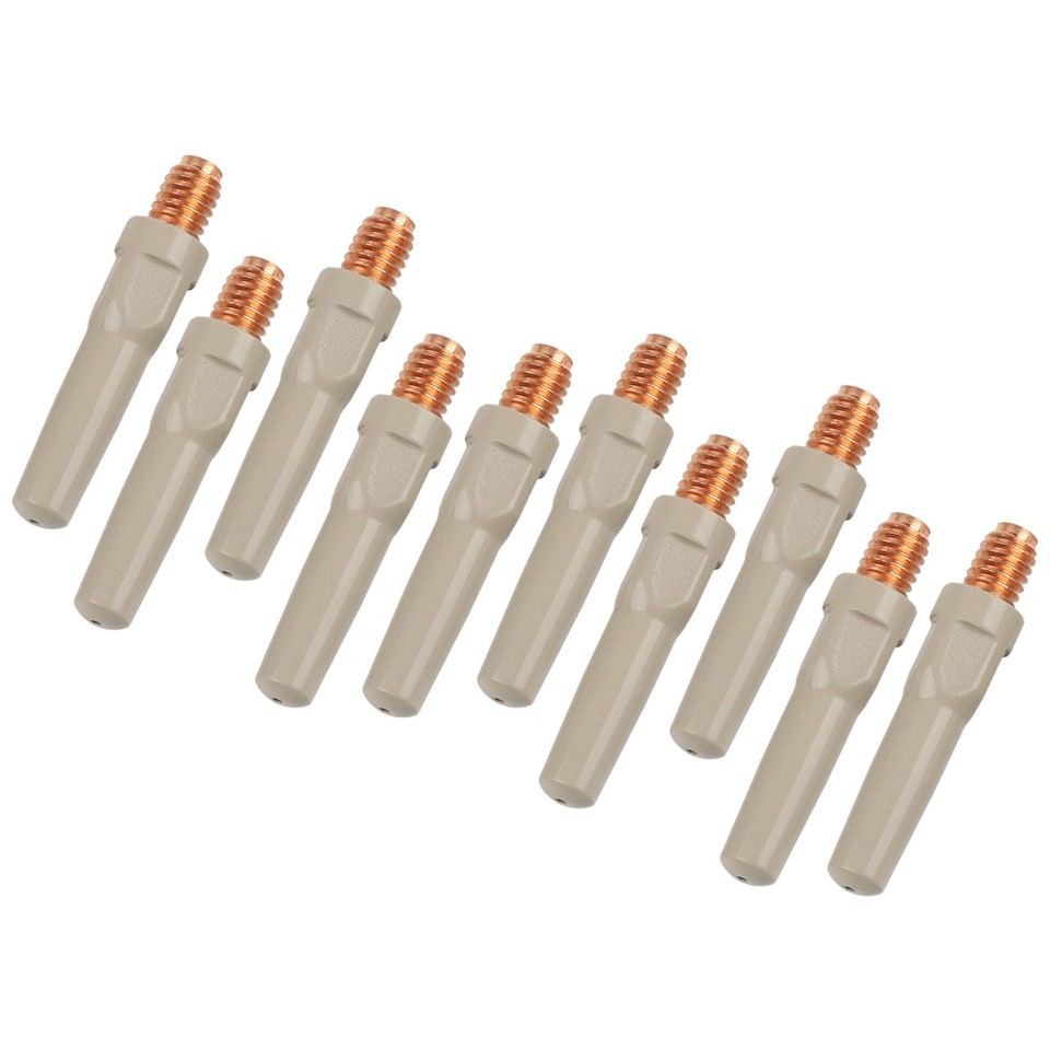 NonStick Coating Welding Tips 10PK for 15AK For MIG Torch Metal Material | eBay UK