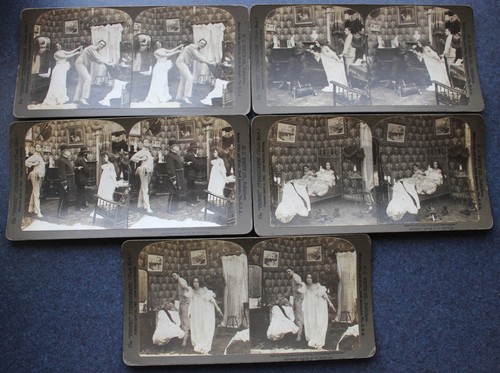 H C WHITE Humorous & Slightly Risque Stereo Card Lot of 5 | eBay