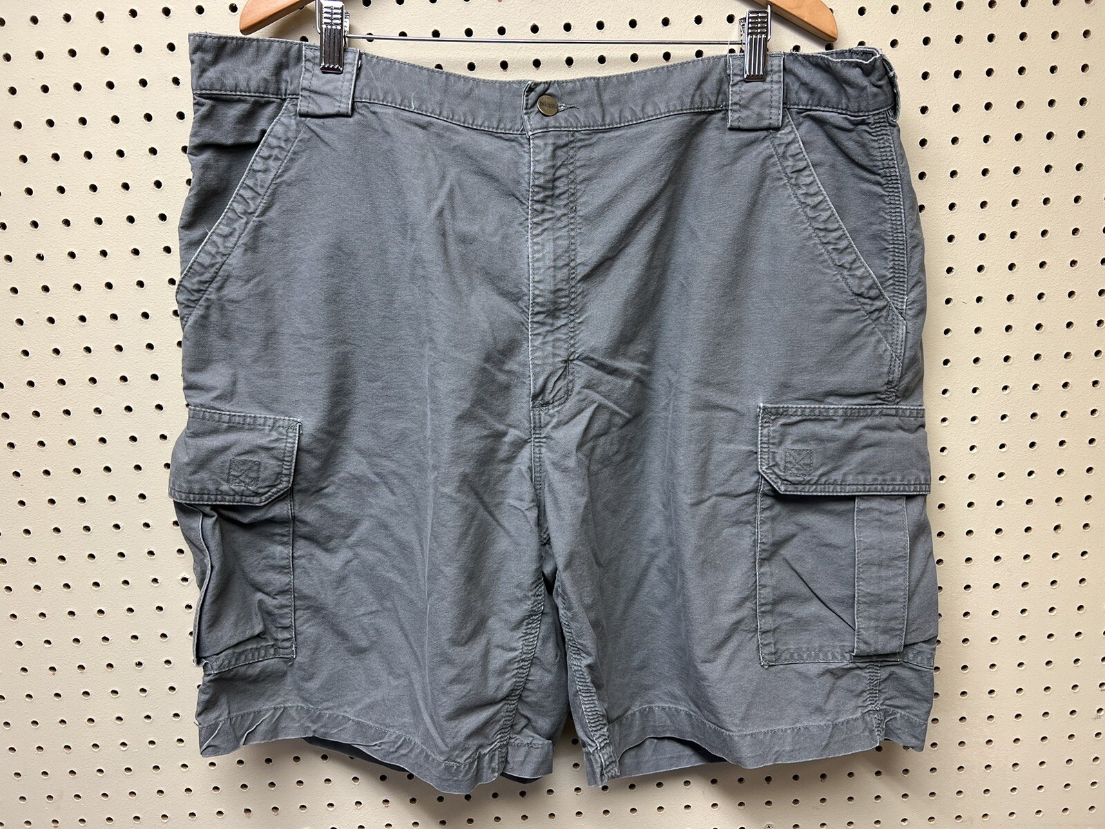 Carhartt B143 FAT Gray Green Work Shorts Mens Sz 42 Canvas | eBay