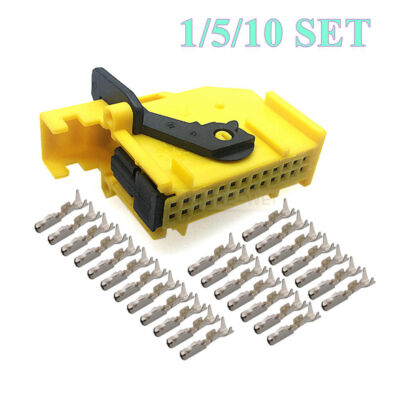 26 Pin/Way TE Connectivity MQS Automotive ECU Wiring Harness Connector ...