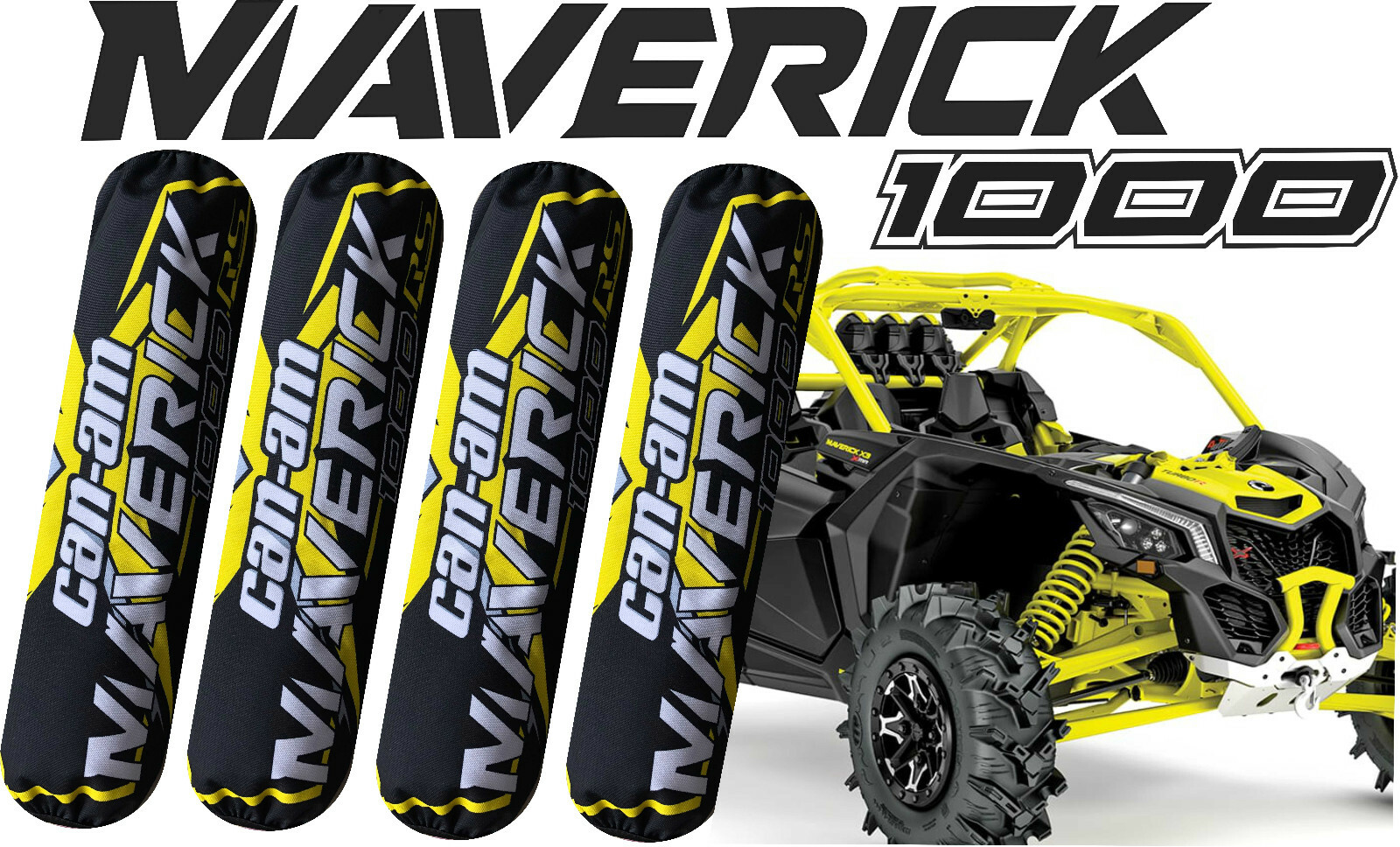 Shock Covers for Can-am Maverick x3 Cover protectors damper Front Back ...