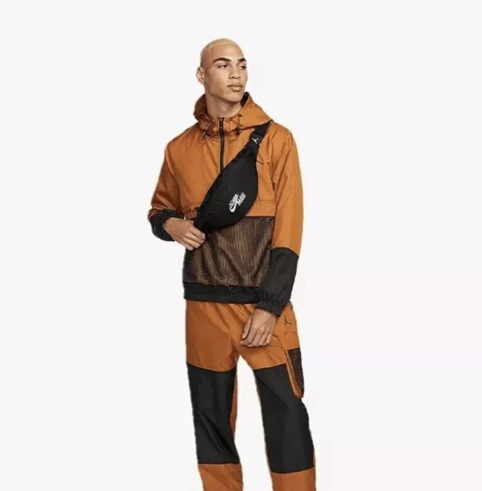 NIKE JORDAN JUMPMAN Fanny Waist Pack TRAVEL Crossbody Black BELT NEW ...