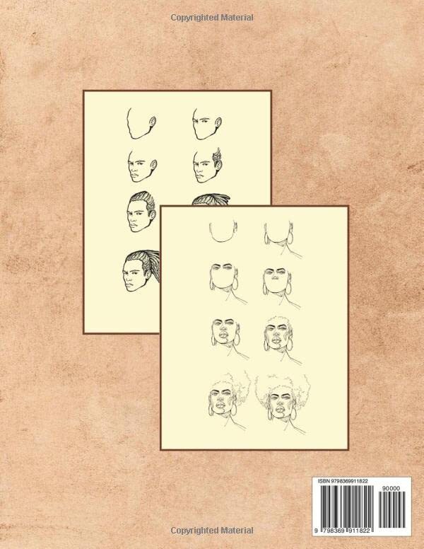 HOW to DRAW BLACK PEOPLE: a Simple and Easy Step-By-Step Drawing Guide ...