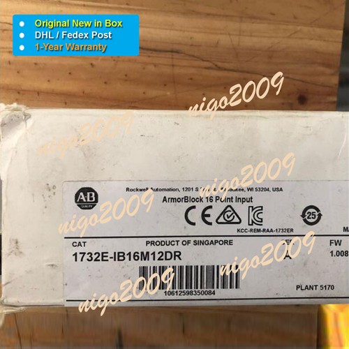 Allen-Bradley 1732EIB16M12DR ArmorBlock 2-port Ethernet for sale online ...