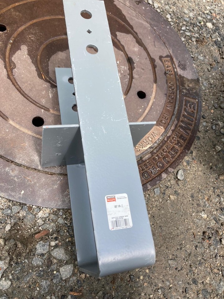 Simpson Strong-Tie CB7 1/8-7 Column Base 60994 Made In U.S.A. Gray 7-1/ ...