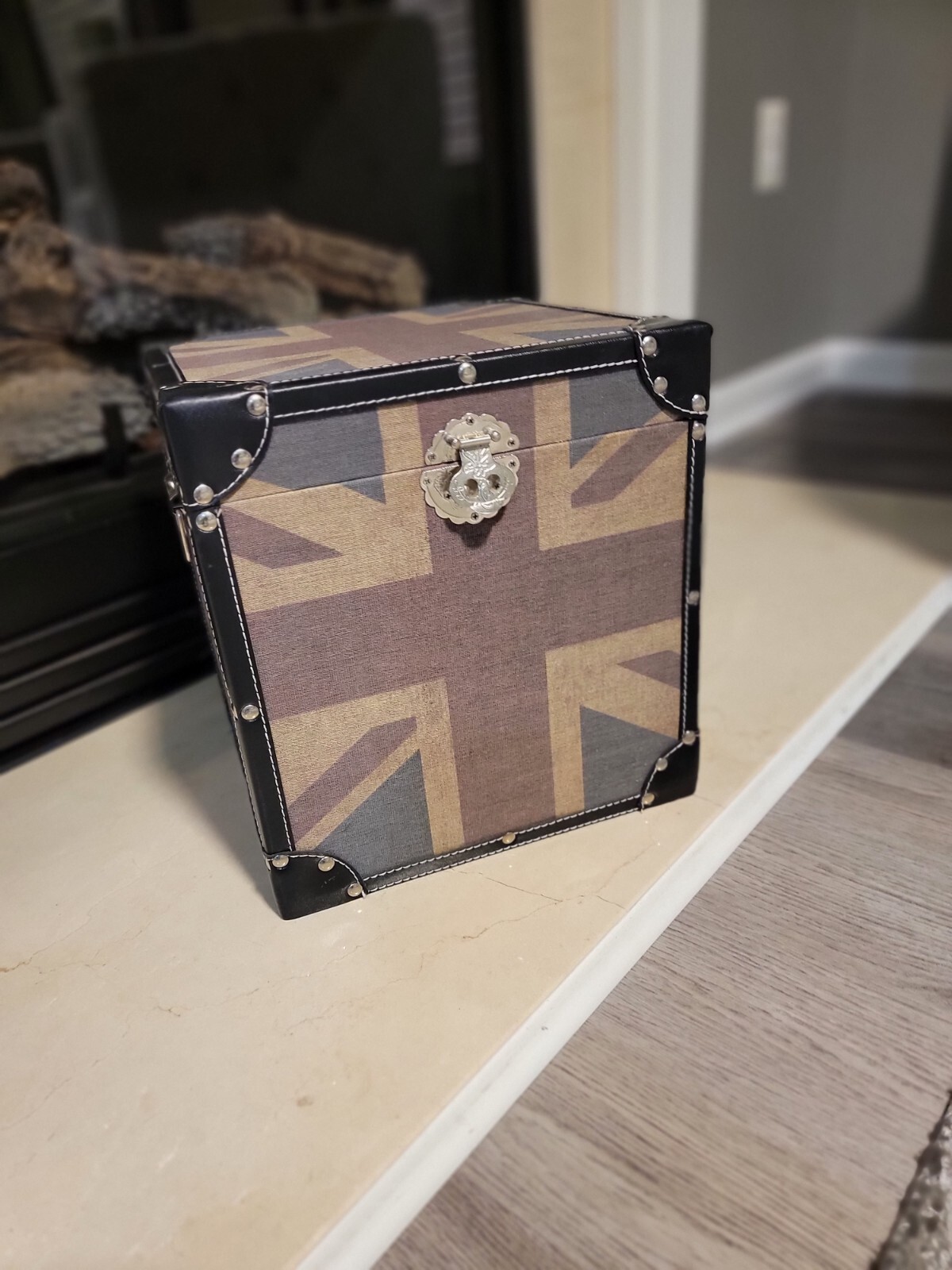Union Jack Storage Box-medium sized trunk | eBay