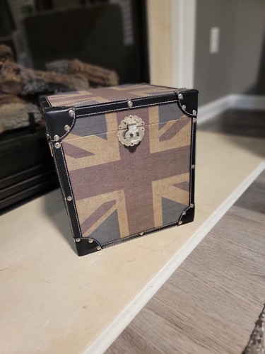 Union Jack Storage Box-medium sized trunk | eBay