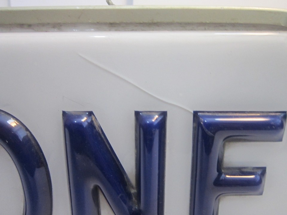 Vintage Electric Hanging Pay Phone Telephone Booth Double Sided Lighted ...