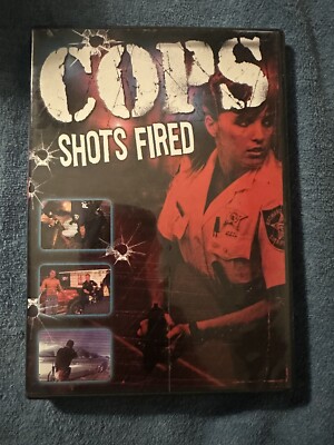 COPS SHOTS FIRED 2003 dvd Action Reality Tv Series Uncensored Like New ...