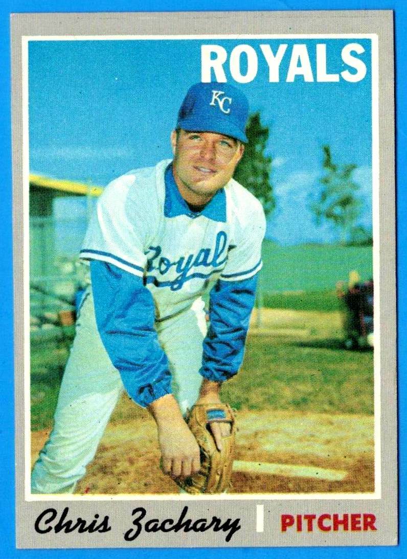 1970 Topps Chris Zachary #471 Kansas City Royals (ex) | eBay