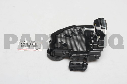 6906060100 Genuine Toyota LOCK ASSY, REAR DOOR W/MOTOR, LH 69060-60100 ...