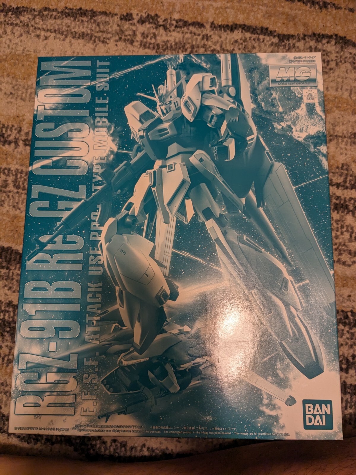 MG RGZ-91B Re-GZ CUSTOM 1/100 Gundam Model | eBay