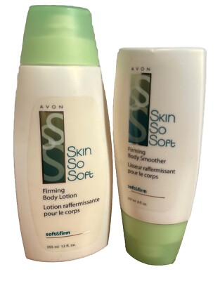 Avon Skin So Soft Firming Body Lotion & Firming Body Smoother NEW! | eBay
