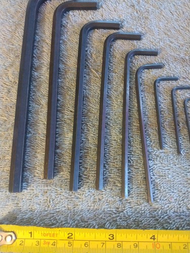 Vtg Craftsman Hollow Set Screw Key Assortment 10-piece | eBay