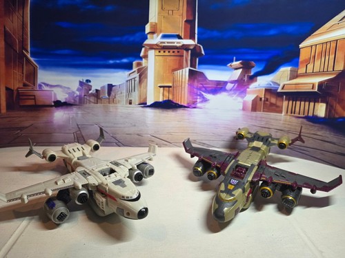 2 Transformers Cybertron Ultra Class Action Figures Figure - Jetstorm ...