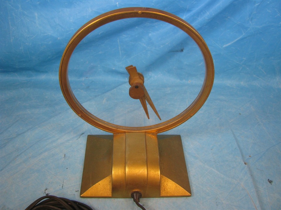 Vintage Jefferson Golden Hour Magic Clock No. 580-101 Tested Working | eBay