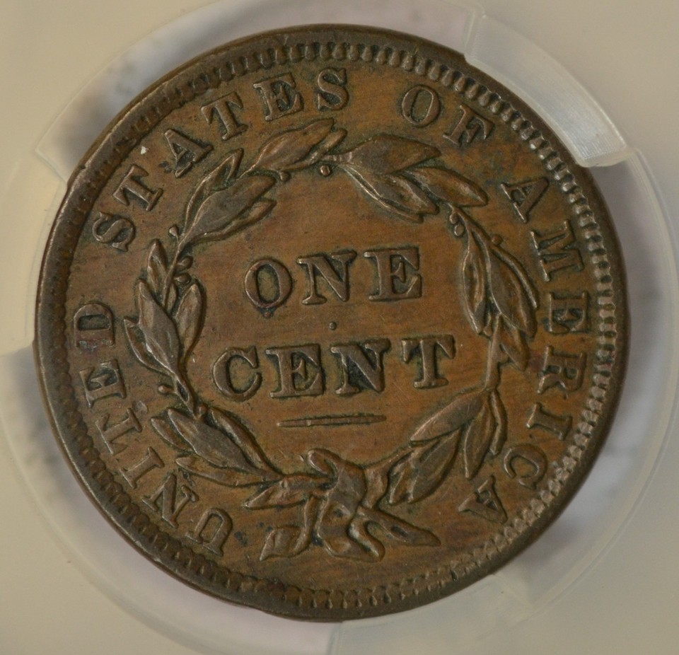 1838 Coronet Head large cent, CAC XF40 | eBay