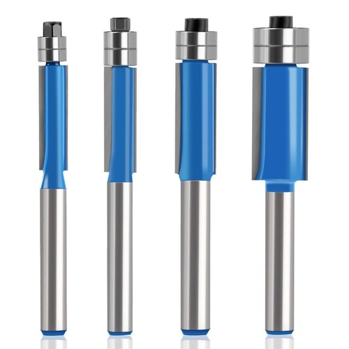 6MM Shank Milling Cutter Carbide Flush Trim Bit Woodworking Tool | eBay ...