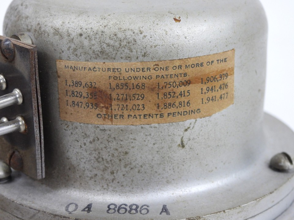 Jensen Q4 Vintage Field Coil Tweeter Speaker Pair (consecutive serial ...