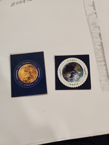 USPS Stamp Magnet LOT of (2) Global Forever Theme | eBay