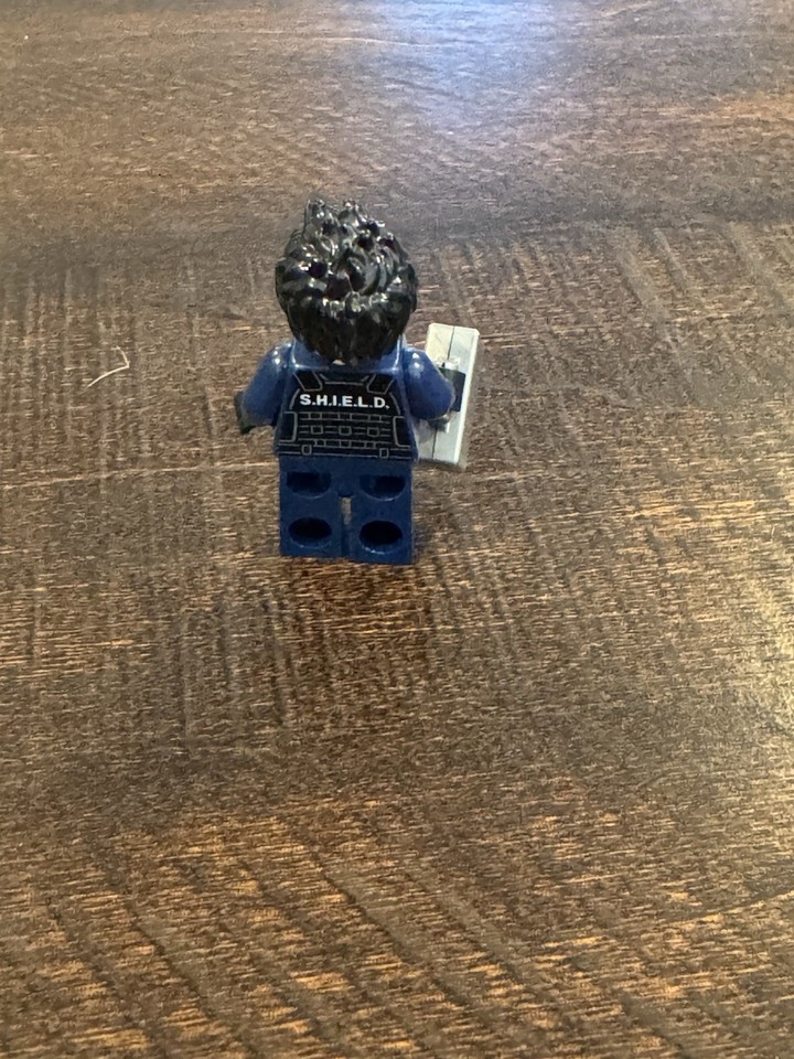 LEGO Minifigure Tony Stark SHIELD Agent Marvel Avengers Tower sh919 | eBay