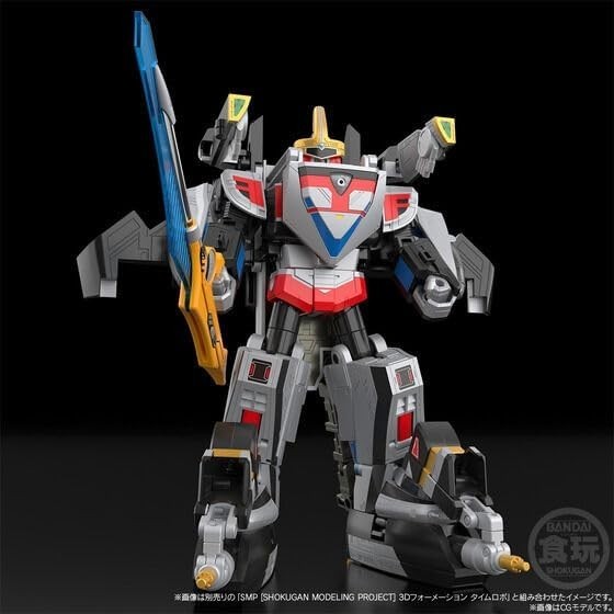 SMP 3D Formation Time Shado Time Force Megazord plastic model kit ...