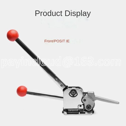 GD35 Portable Steel Strap Baler Manual Buckle Free Tin Strap Strapping ...