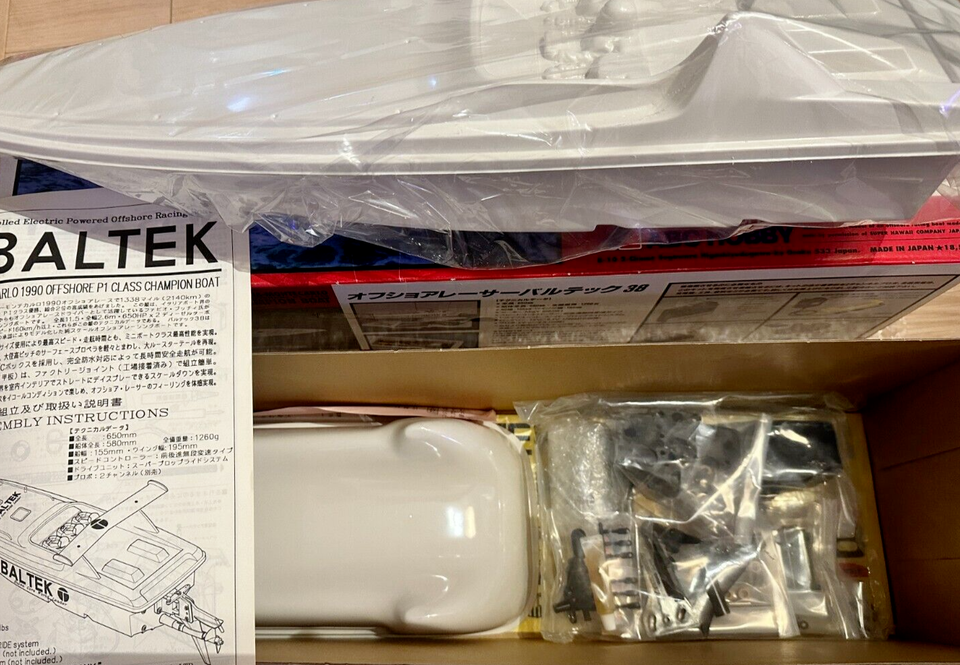 ABC Hobby RC boat "BALTEK" bort Vintage kit NOS | eBay