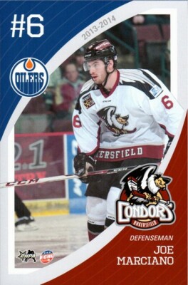 Joe Marciano 2013-14 Bakersfield Condors | eBay