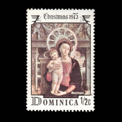 Dominica, Scott 447, Virgin & Child, 1975, MH | eBay