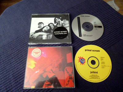 2 CDs Primal Scream Jailbird & Rocks 1994 Dust Brothers Andrew ...