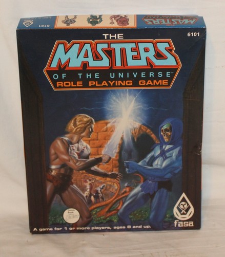 The Masters of the Universe RPG He-Man FASA Games 1985 6101 MOTU 8 ...