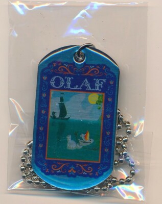 DISNEY FROZEN MOVIE DOG TAG FOIL SINGLE #24 OLAF | eBay