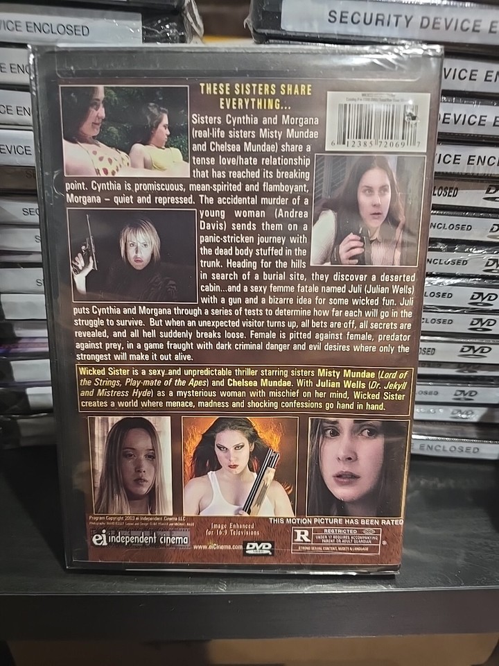 Wicked Sister (DVD, 2003) Action Misty Chelsea Mundae New Sealed ...