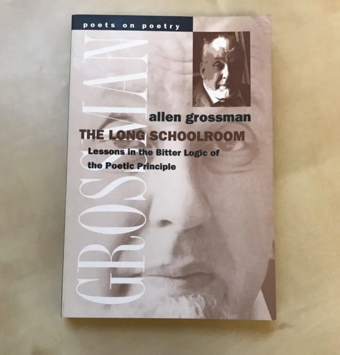 The Long Schoolroom by Allen Grossman bitter logic of poetic principle ...