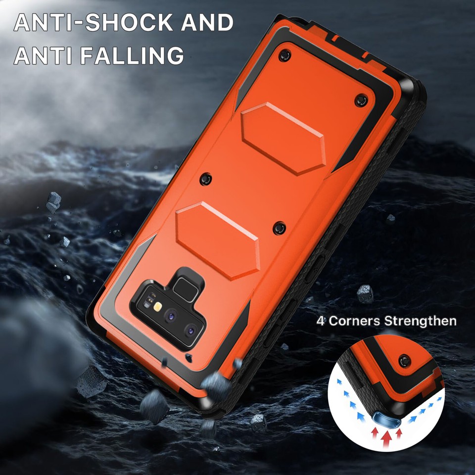 For Samsung Galaxy Note 9 Rugged Shockproof Protective Hard Phone Case ...