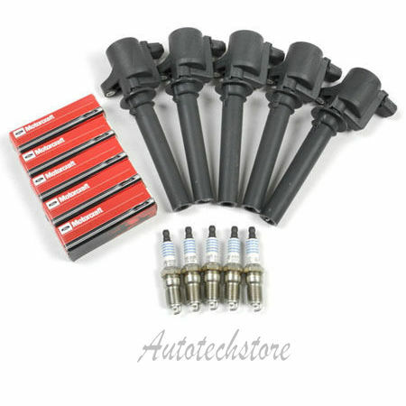 MK Ignition Coil 5PCS & Motorcraft spark plug 5PCS for MAZDA MPV 6 Ford ...