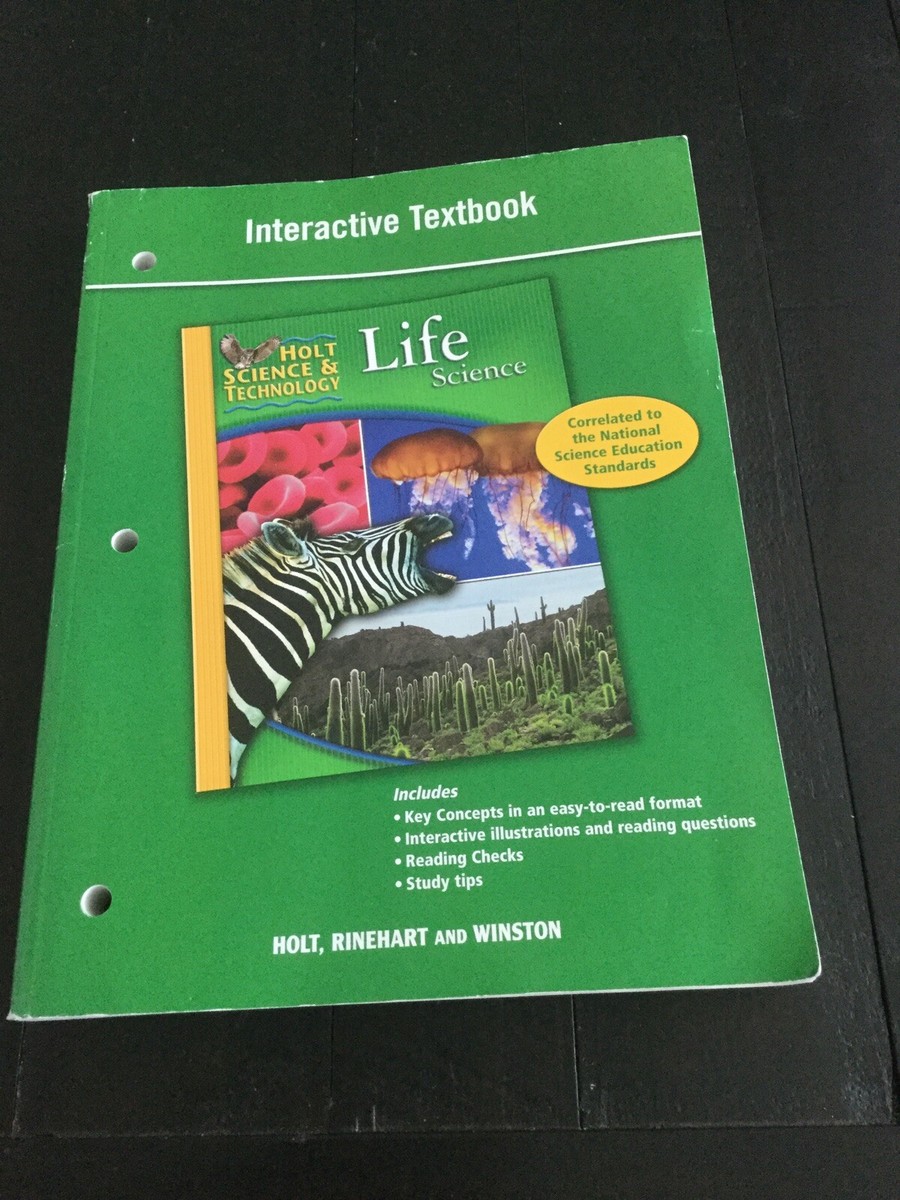 Life Science Textbook 7th Grade Holt Science And Technology