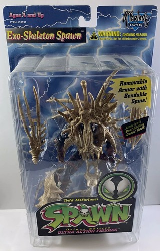 Todd McFarlane's Deluxe Exo-Skeleton Spawn Ultra Action Figure 1996 NEW | eBay