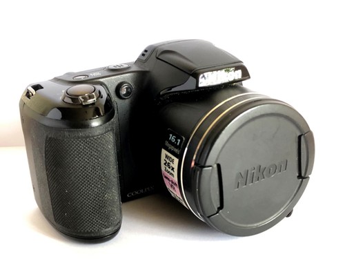 Nikon Coolpix L320 Digital Bridge Camera. 16.1 Mp, Nikkor 26x wide ...