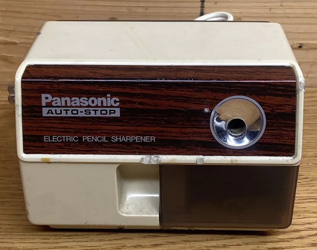 Panasonic Auto-Stop Electric Pencil Sharpener KP-110